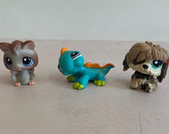 Hasbro Littlest Pet Shop Lot , Littlest Pet Shop Lot, LPS Lot, Retired ...