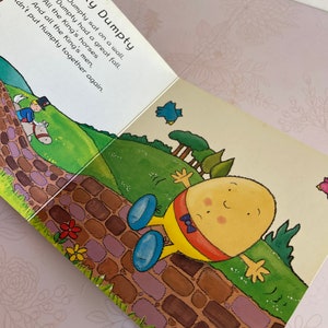 Vintage Humpty Dumpty Book, Nursery Rhymes Book, Baby Book, Toddler ...