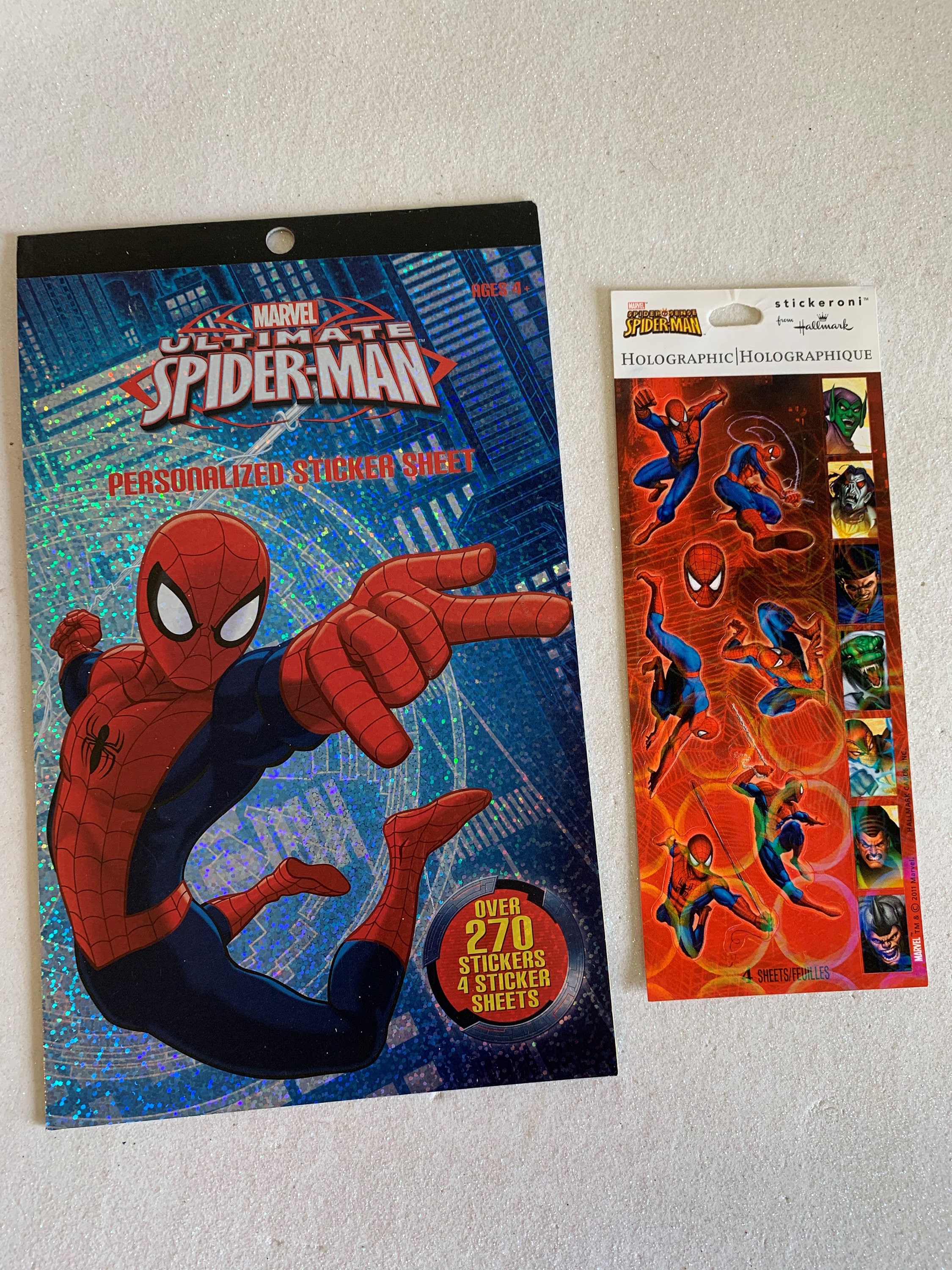 Pegatinas de Spider Man Stickeroni Stickers Spiderman - Etsy México