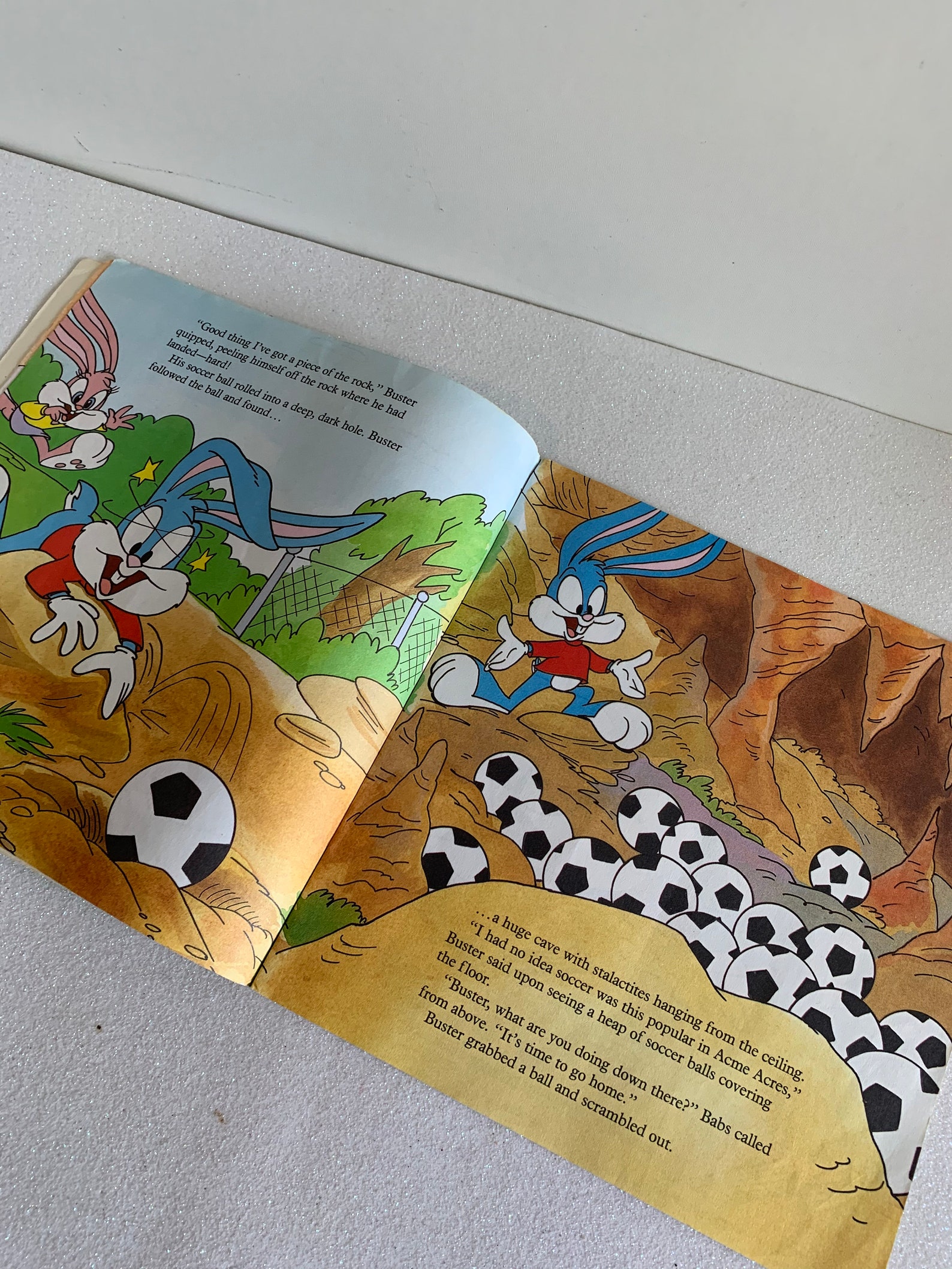 Vintage Tiny Toons Adventures Storybook Tiny Toons Rock N | Etsy