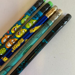 Vintage 90s Pencils, Vintage Pencils, Vintage School Supplies, Vintage ...