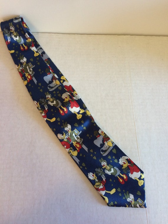 Vintage Disney Neck tie, vintage Necktie, Donald Duck… - Gem