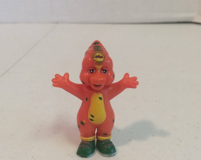 Barney's Friend Riff Toy Figure, Barney's Orange Friend Small Toy ...