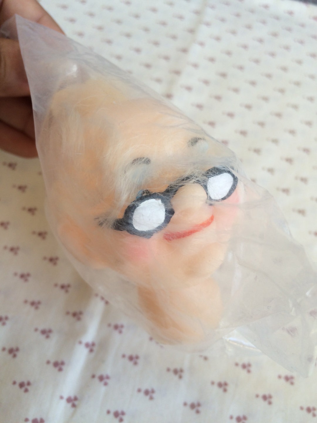 Doll Grandfather Head and Hand Set, Doll Grandmother Head, Doll Head, Crafting Doll Parts, Doll ...