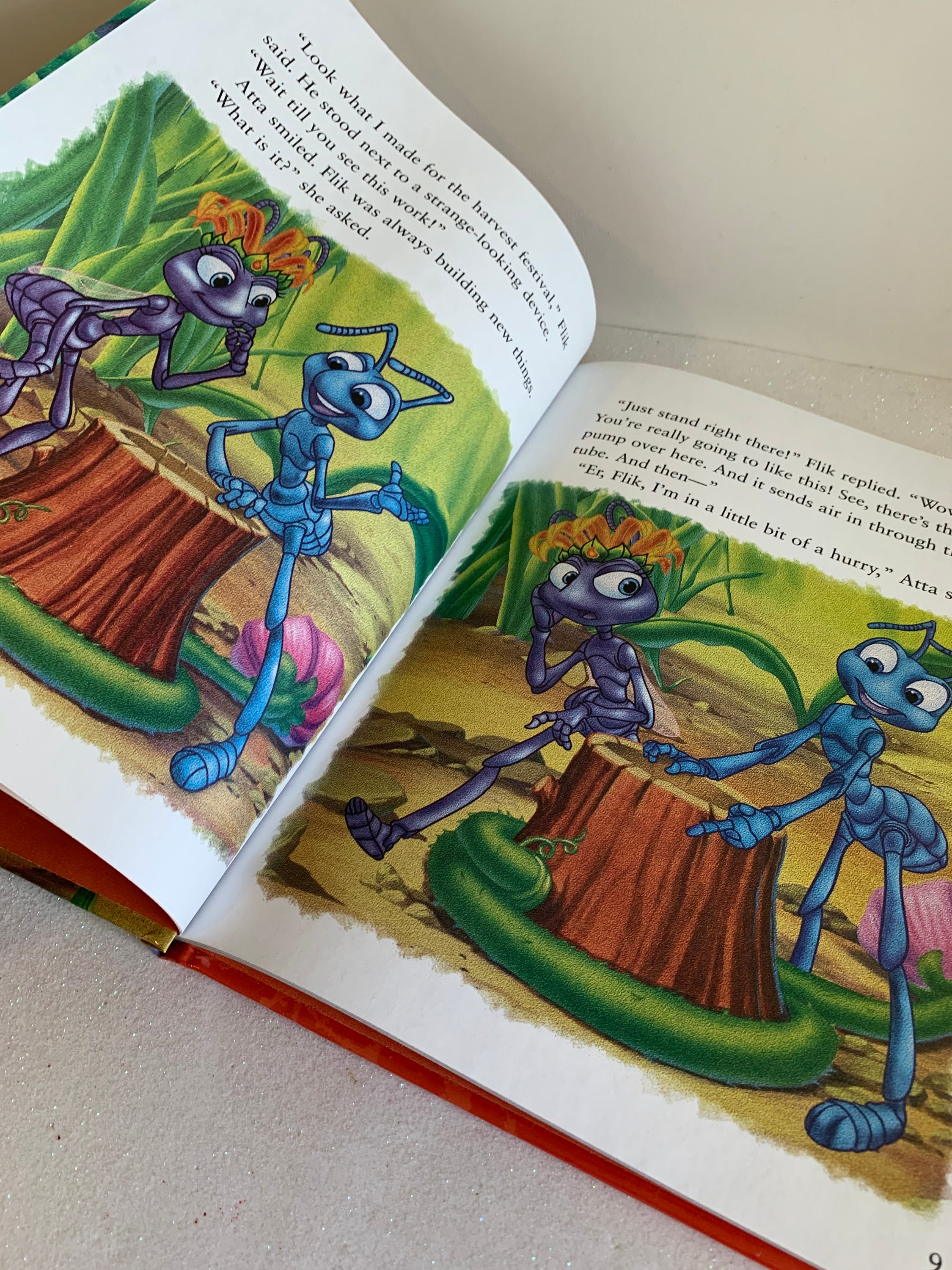 Vintage Disney's Bug's Life Book Disney A Bug's - Etsy