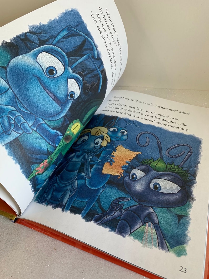Vintage Disney's Bug's Life Book Disney A Bug's - Etsy