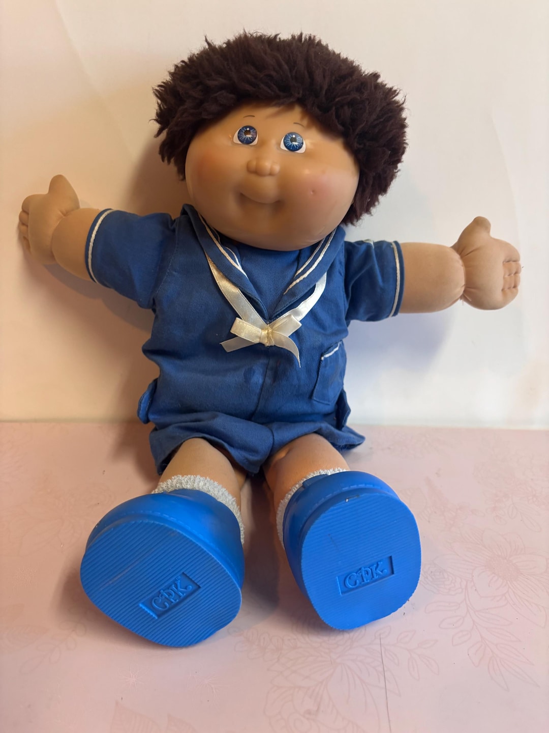 Vintage 80s Cabbage Patch Kid Boy Doll - CPK Bald - Etsy