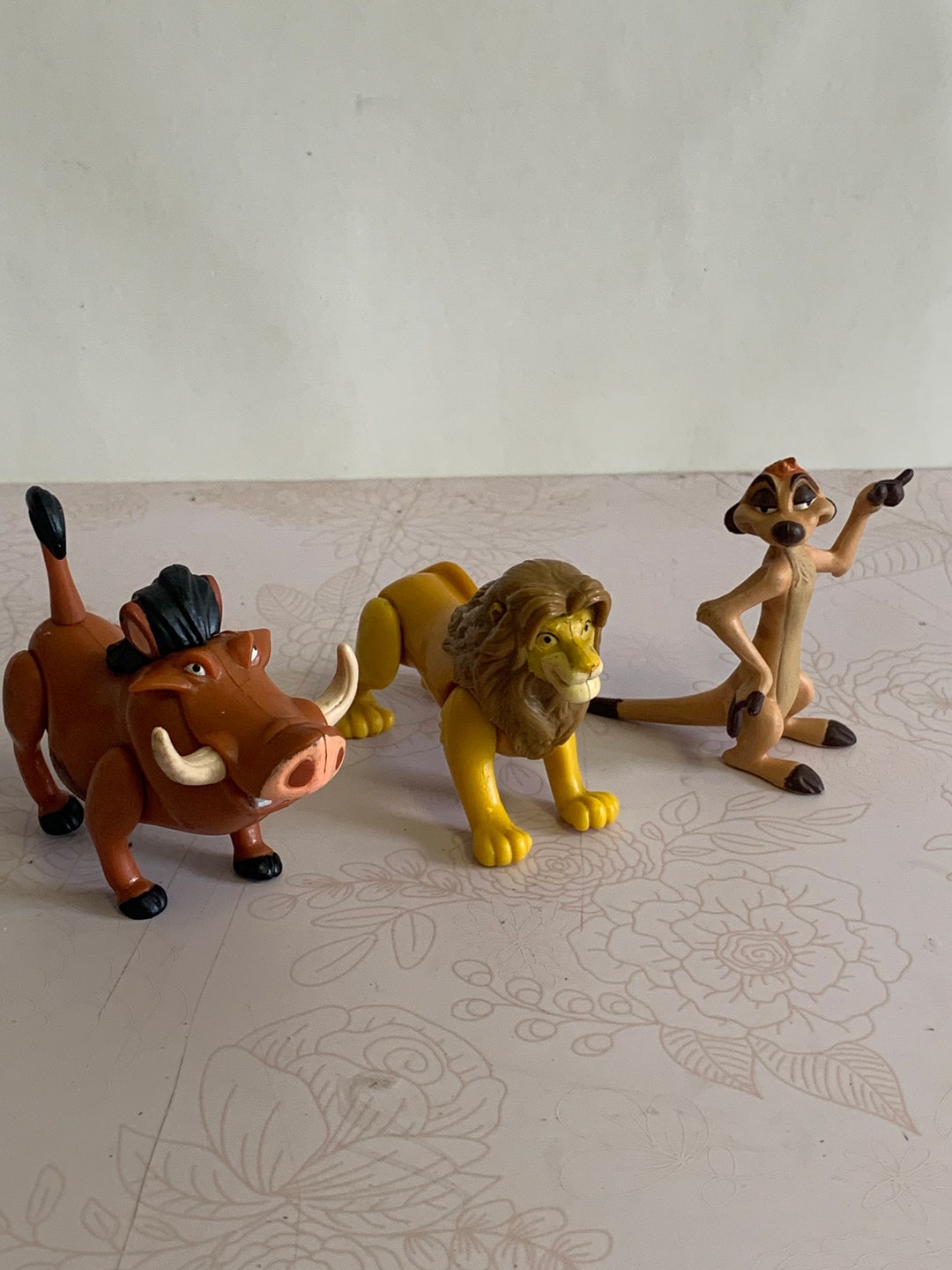 Vintage Lion King PVC Figures Disney Timon and Pumba PVC Lot - Etsy