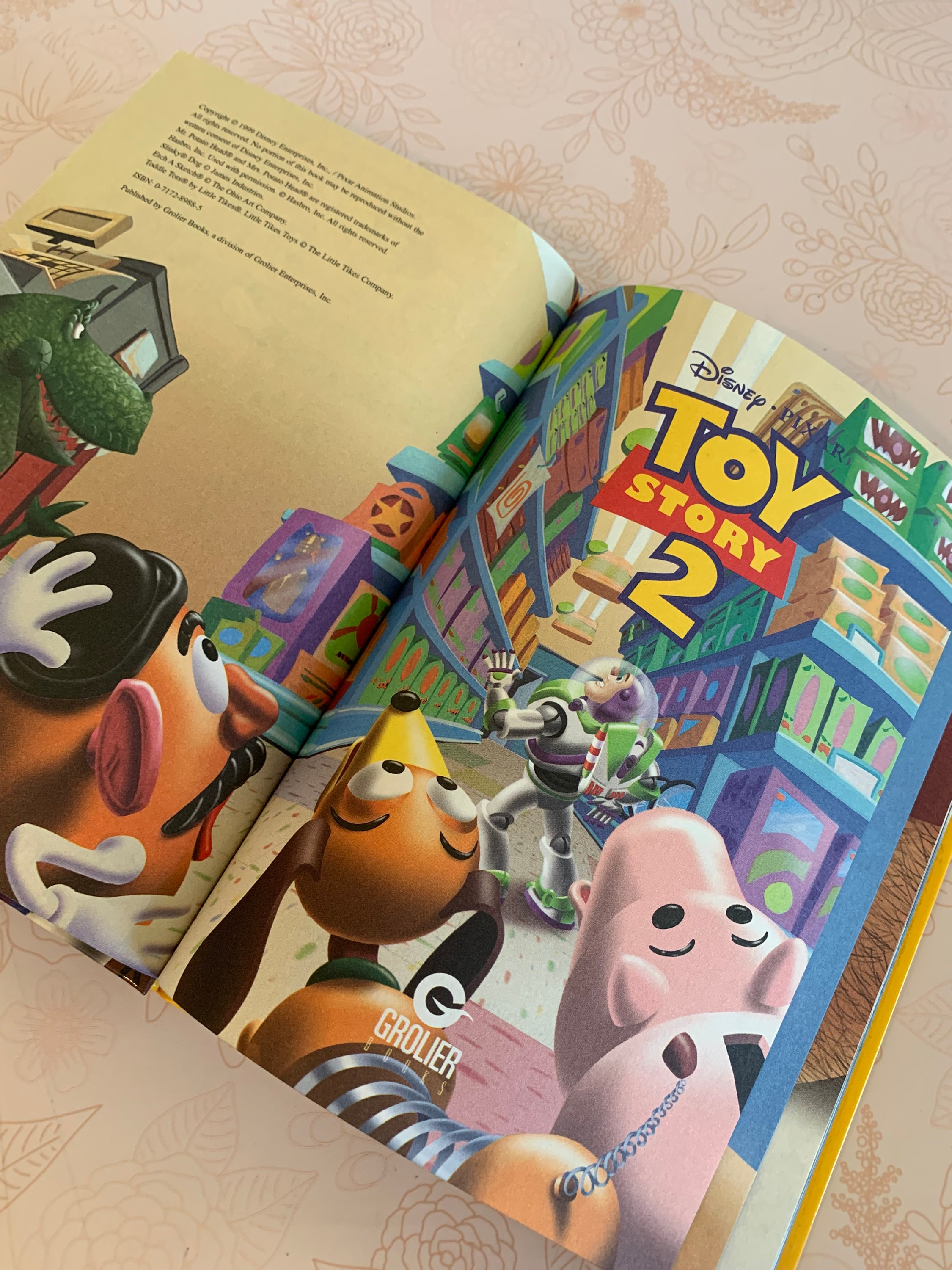 Vintage Walt Disney Storybook Disney's Toy Story 2 Book | Etsy