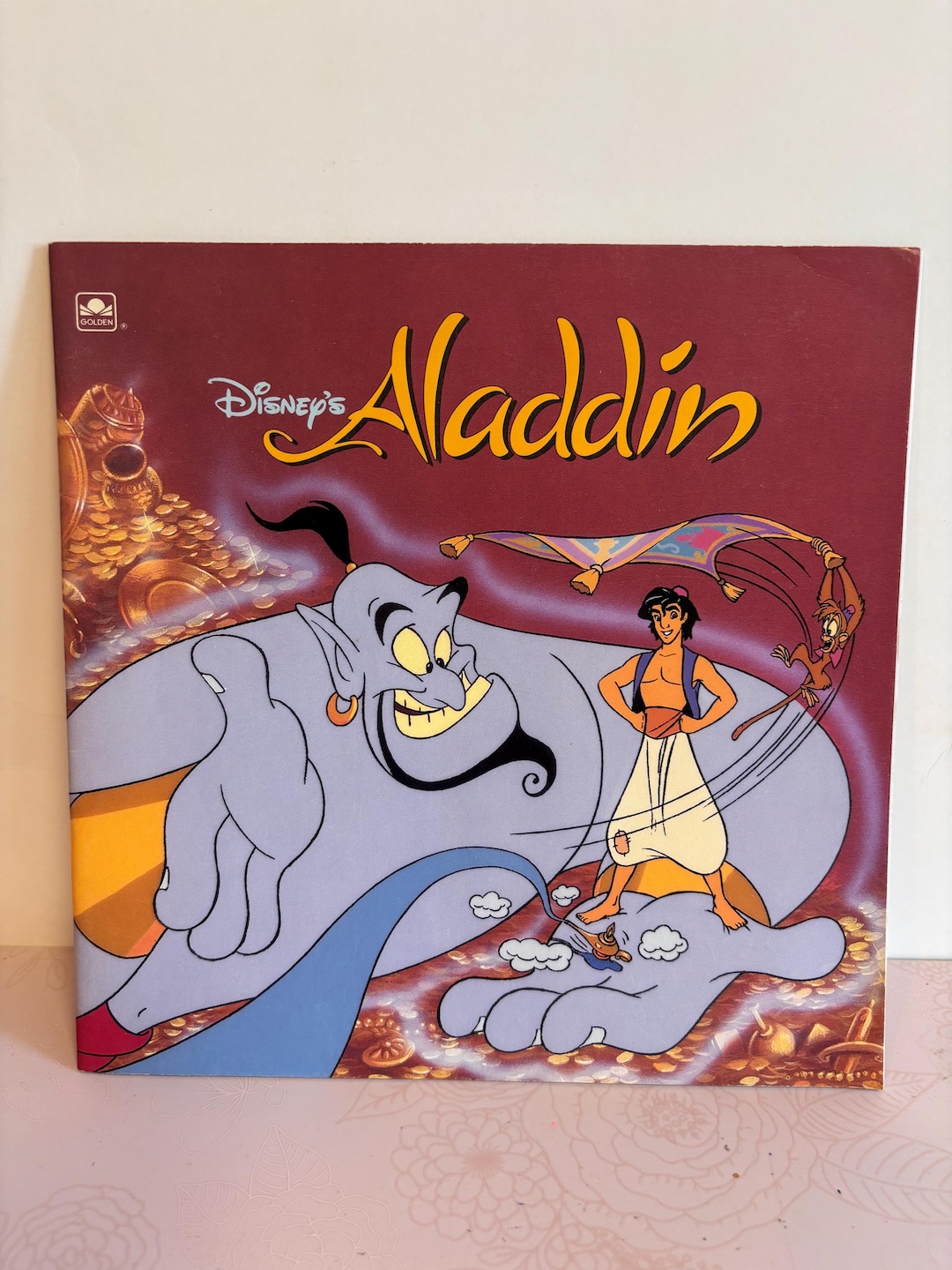 Walt Disney Golden Book, Disney Aladdin Book, Disney Golden Book ...