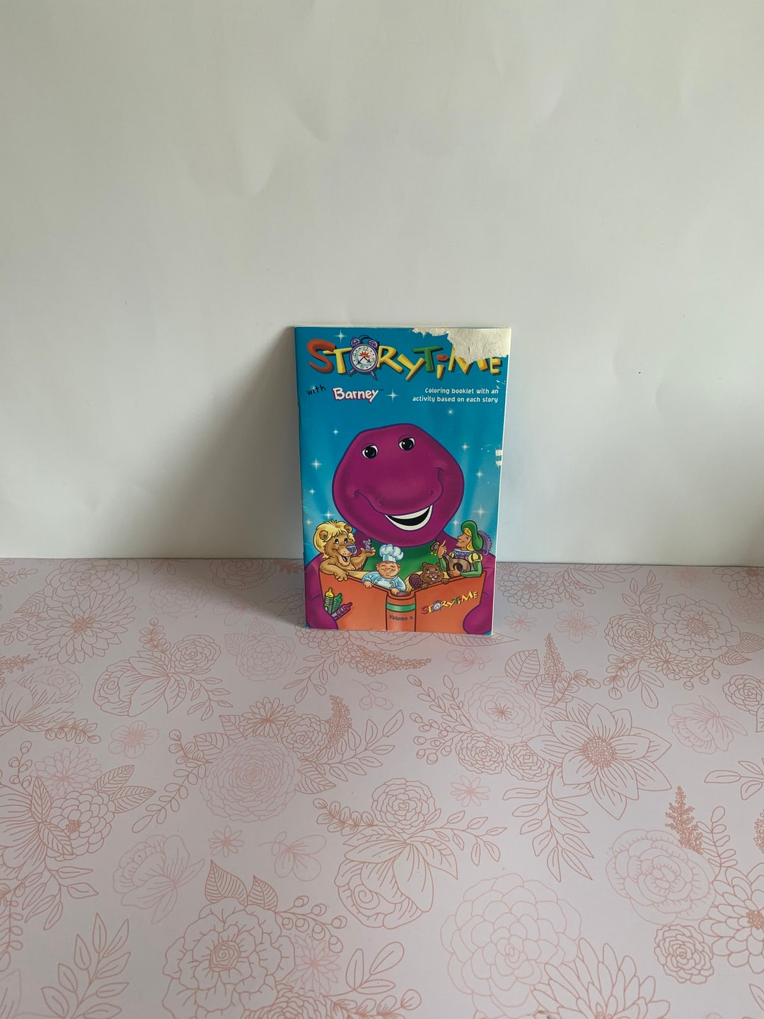 Storytime With Barney, Barney Mini Coloring Book, Barney Coloring and ...