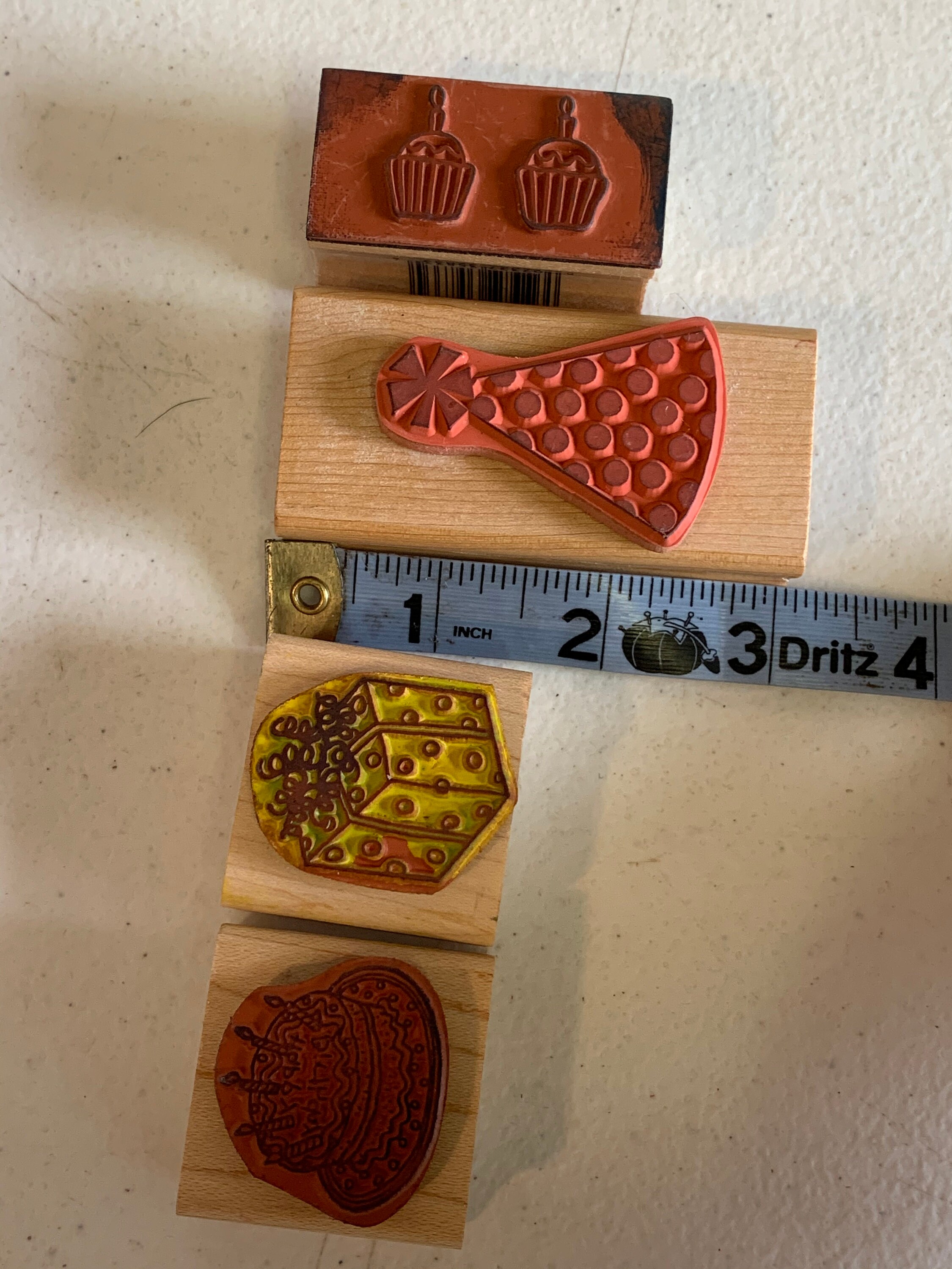 Birthday Rubber Stamp Set Birthday Stamp Lot Happy Birthday - Etsy