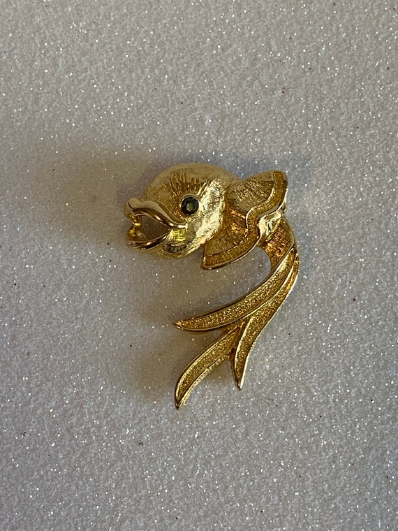 Vintage Koi Fish Jewelry, Koi Fish Brooch, Gerrys Br… - Gem