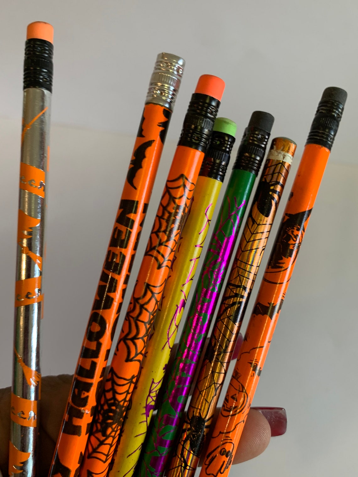Vintage Halloween Pencils Vintage 90s Pencils Vintage - Etsy