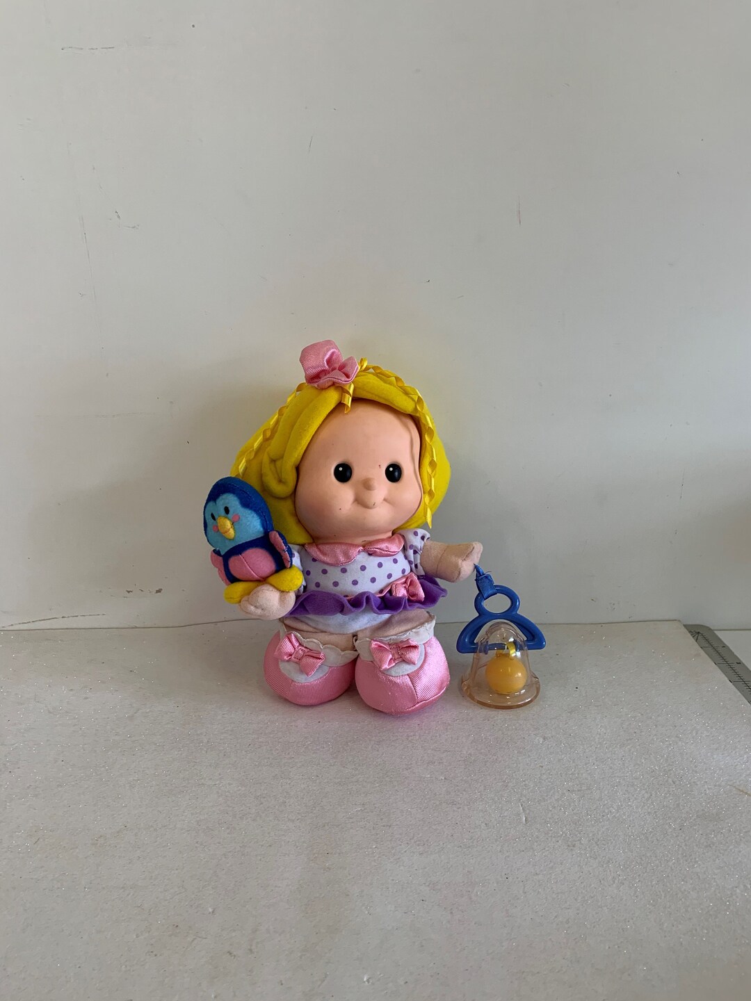 1999 Fisher Price Little People Doll, Little People Plush Doll, Vintage ...