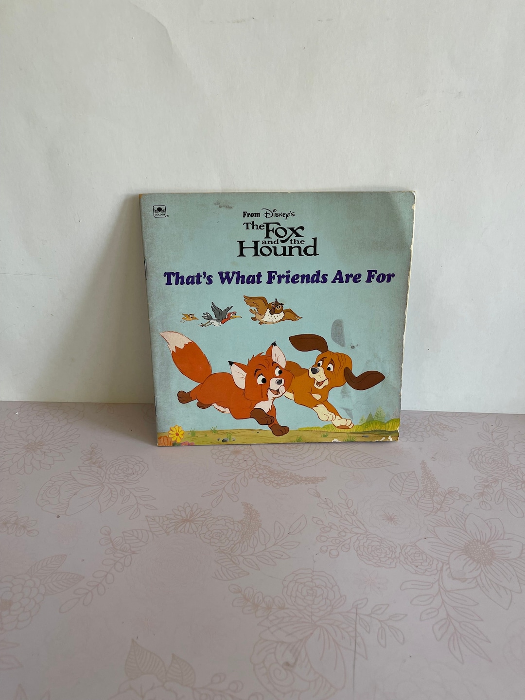 Walt Disney Golden Book, Disney Fox and the Hound Book, A Golden Book ...