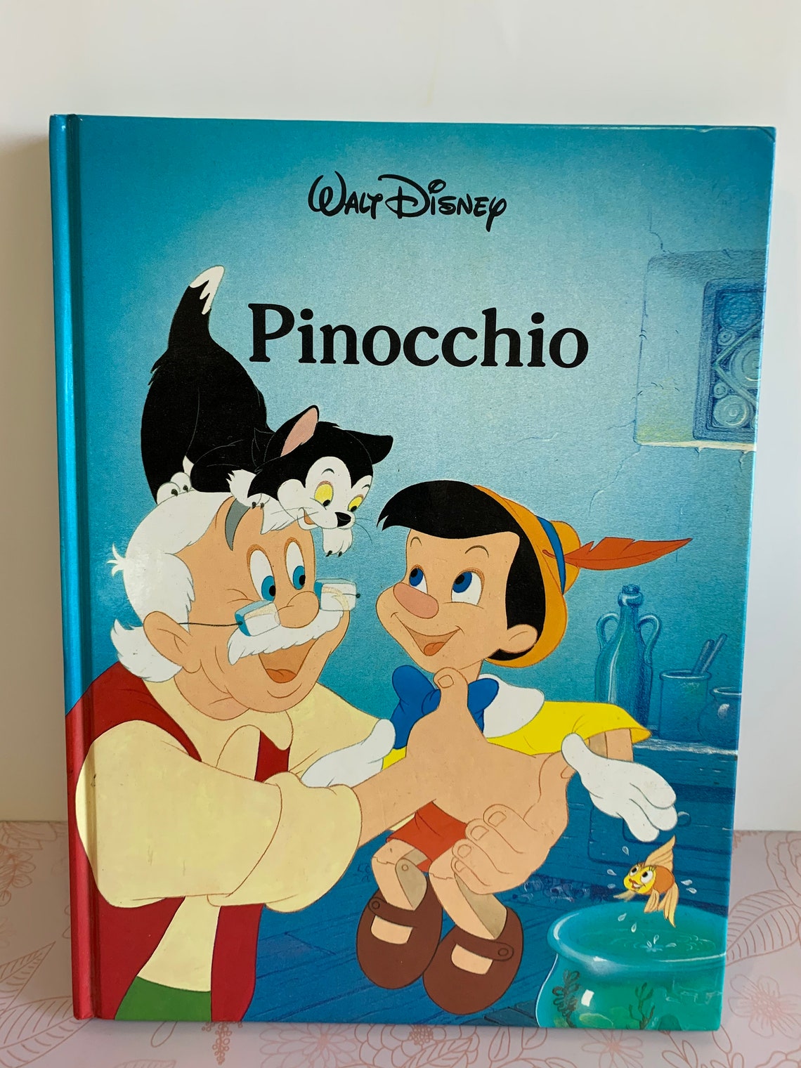 Vintage Disney Storybook Vintage Disney Pinocchio Book Walt - Etsy
