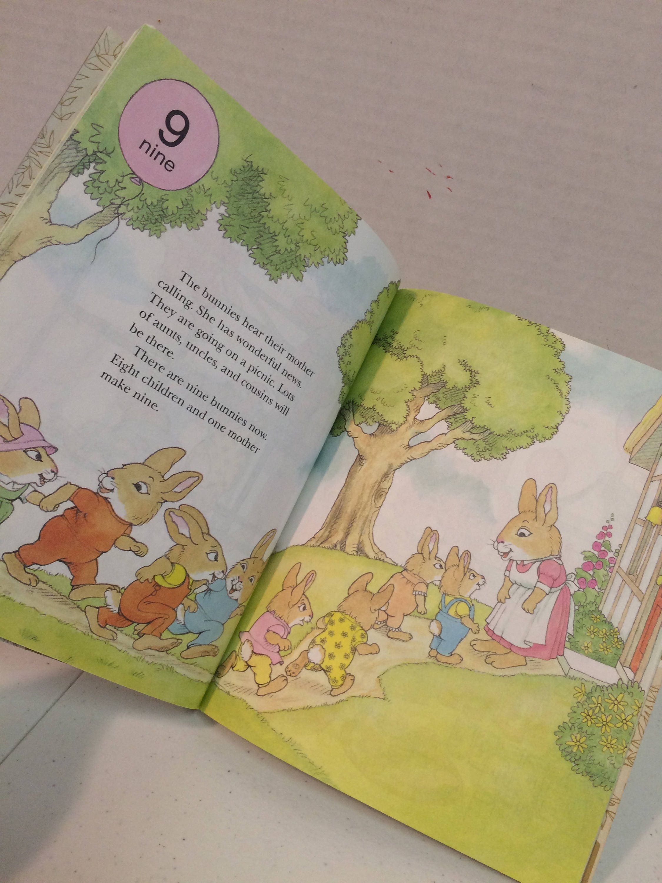 1991 The Bunnies Counting Book A Little Golden Book The | Etsy