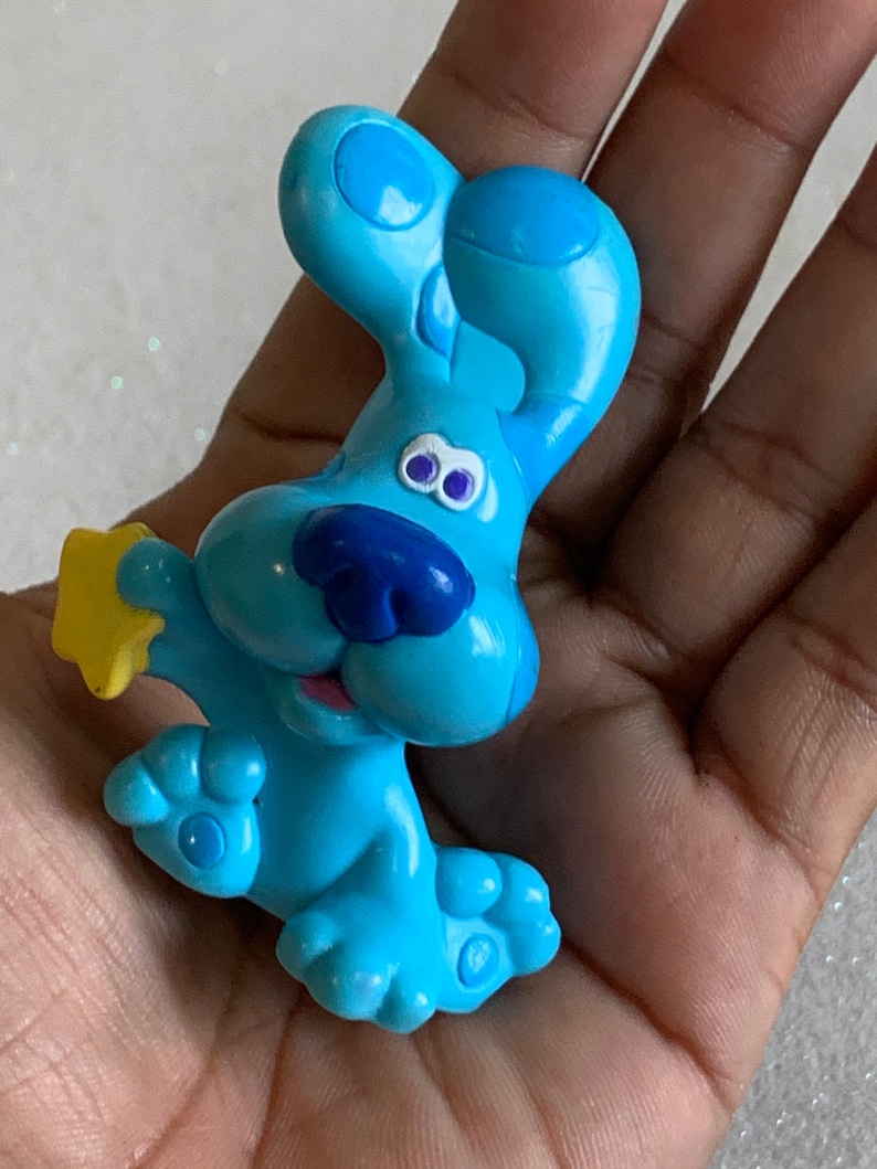 Blues Clues Figure Blues Clues Toy Figure Blues Clues Pvc - Etsy