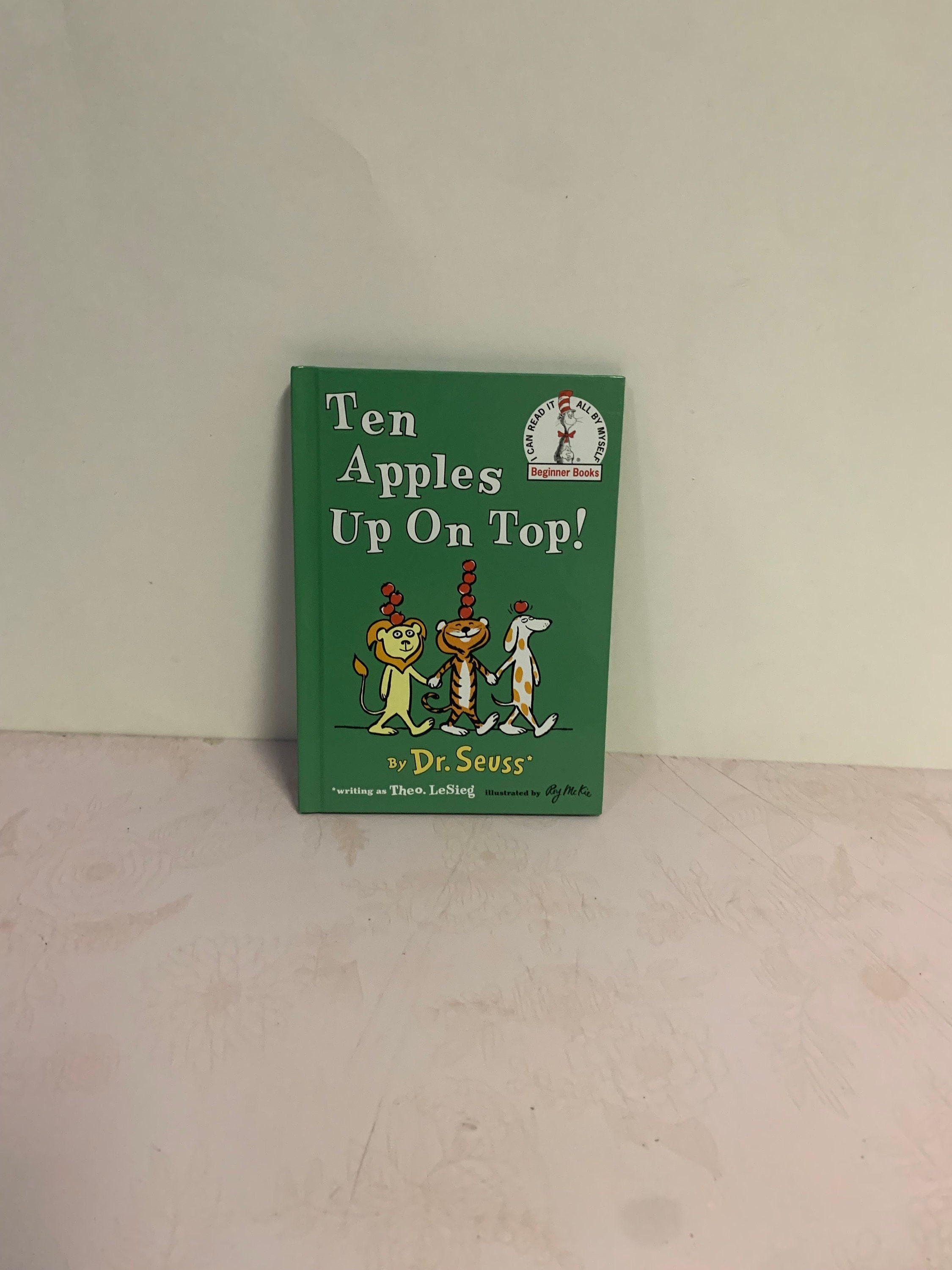 Vintage Dr. Seuss 'ten Apples up on Top' Beginner Book - Etsy
