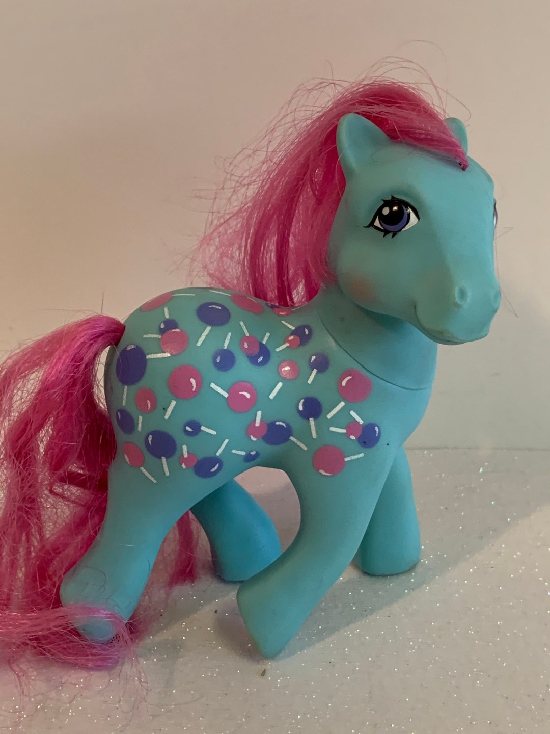Vintage Hasbro My Little Pony, Sweet Tooth Loving Family MLP, Twice as ...