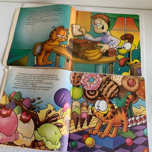 Vintage Garfield Book Lot, Garfield Book, Vintage Garfield Books - Etsy