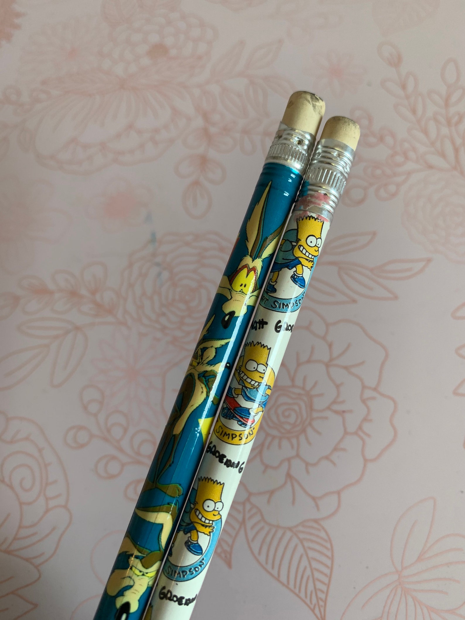 Vintage 90s Pencils Vintage Pencils Vintage school supplies | Etsy