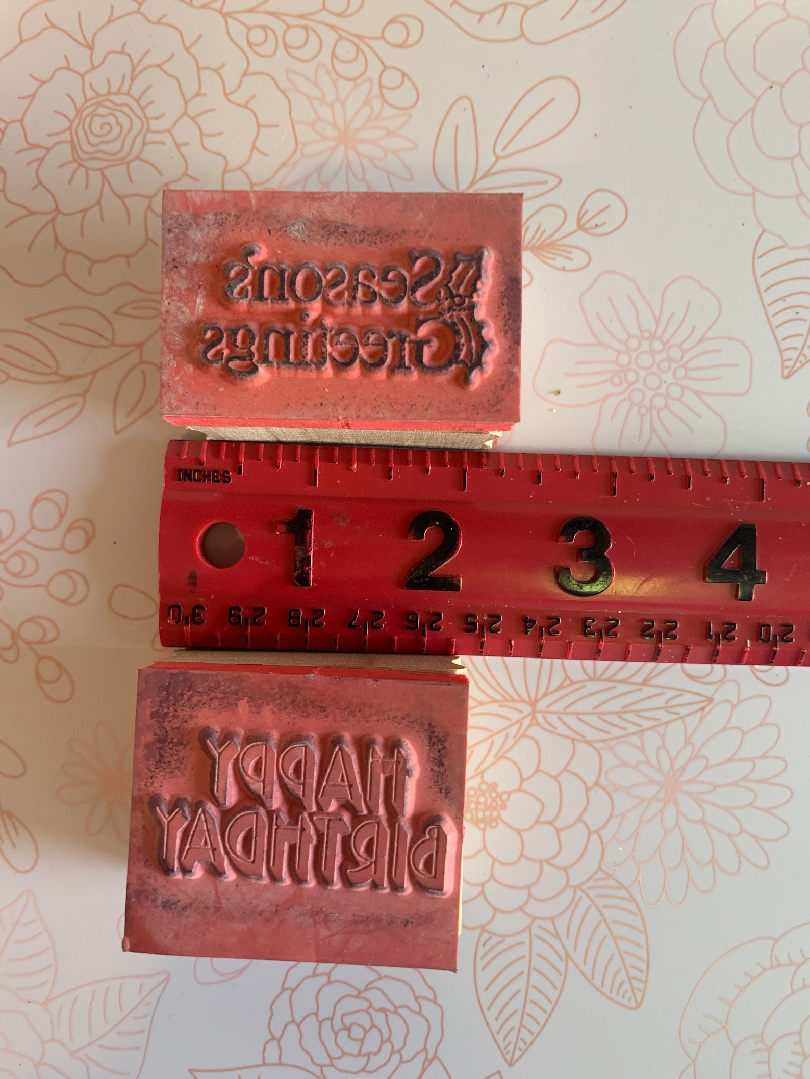 Stamp Lot Rubber Stamps Ink Stamps Crafting Stamp Lot - Etsy