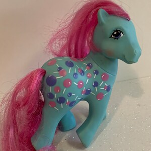 Vintage Hasbro My Little Pony, Sweet Tooth Loving Family MLP, Twice as ...