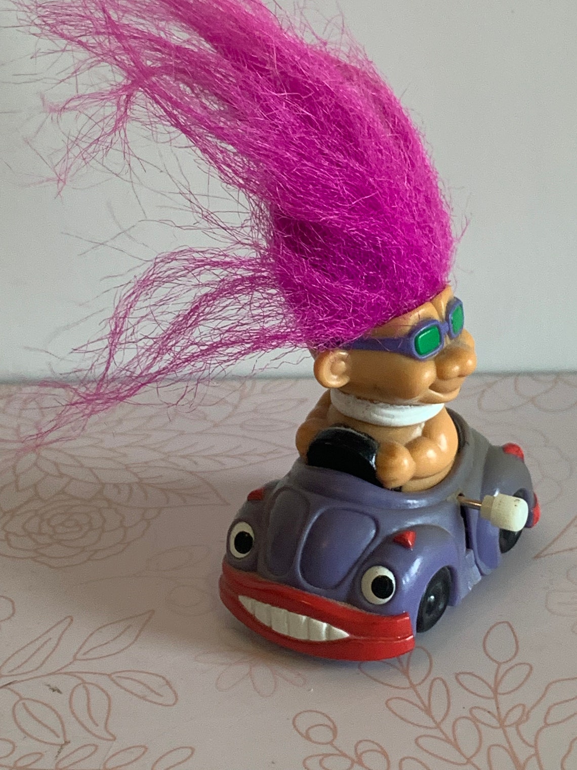 Vintage Troll Car Troll Doll 90s Troll Wind up Car 90s Wind - Etsy ...
