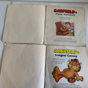 Vintage Garfield Book Lot, Garfield Book, Vintage Garfield Books - Etsy