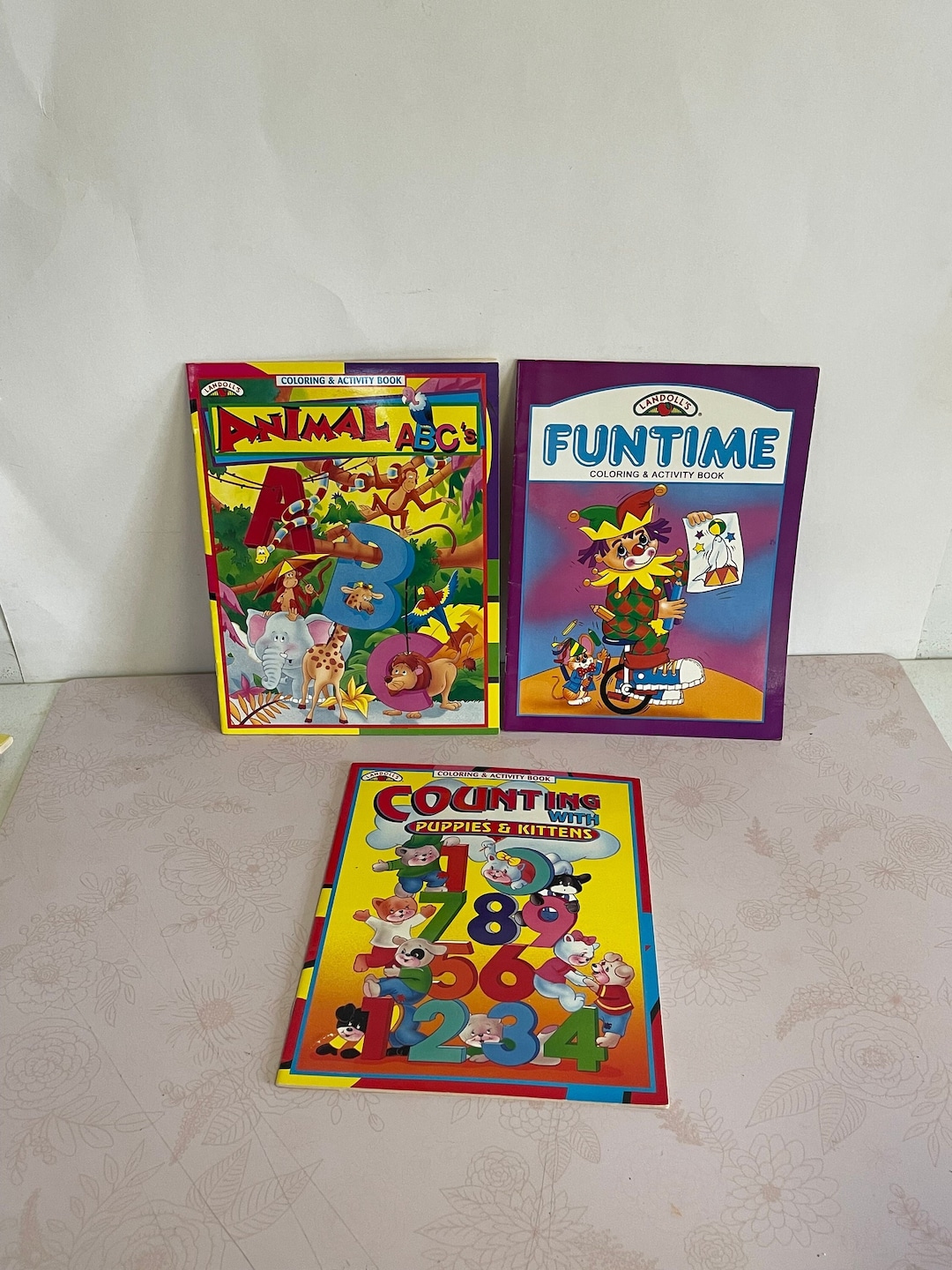 Vintage Landoll's Coloring Books, Vintage Coloring Book Lot, Landolls ...