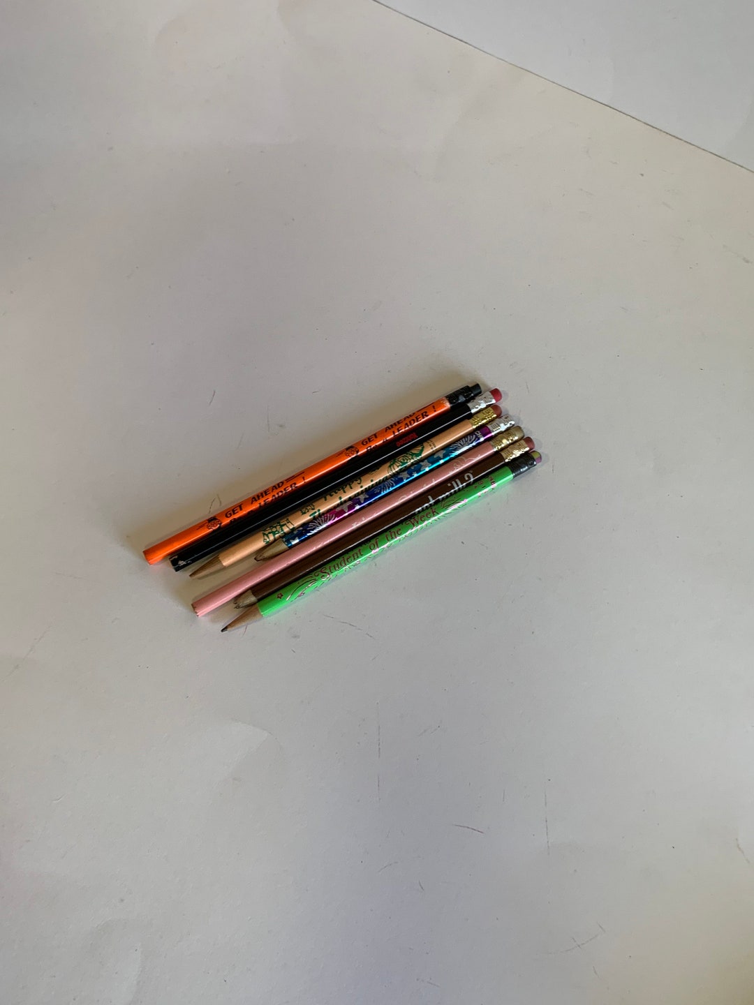 Vintage 90s Pencils Vintage Pencils Vintage School Supplies - Etsy