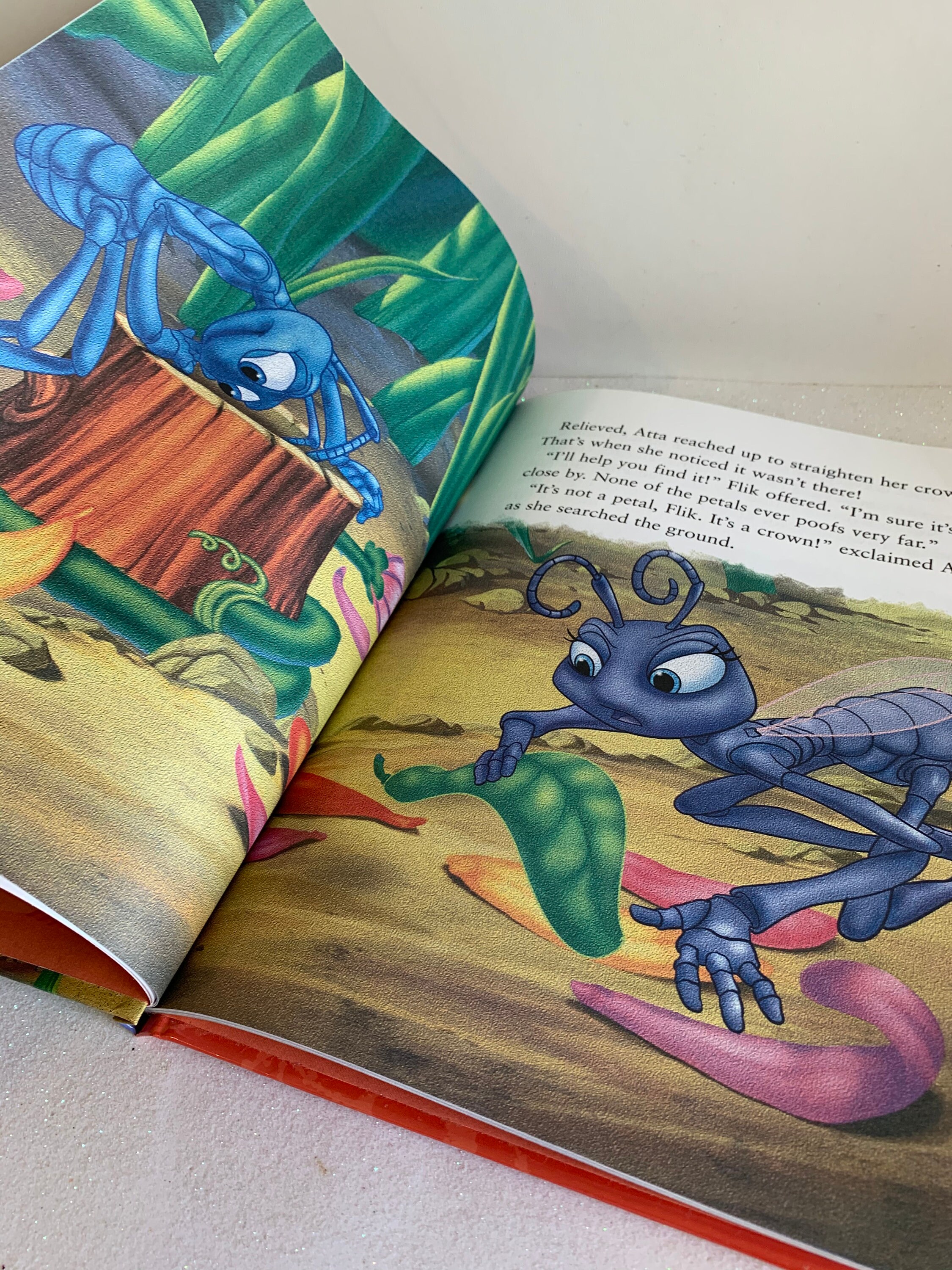 Vintage Disney's Bug's Life Book Disney A Bug's - Etsy