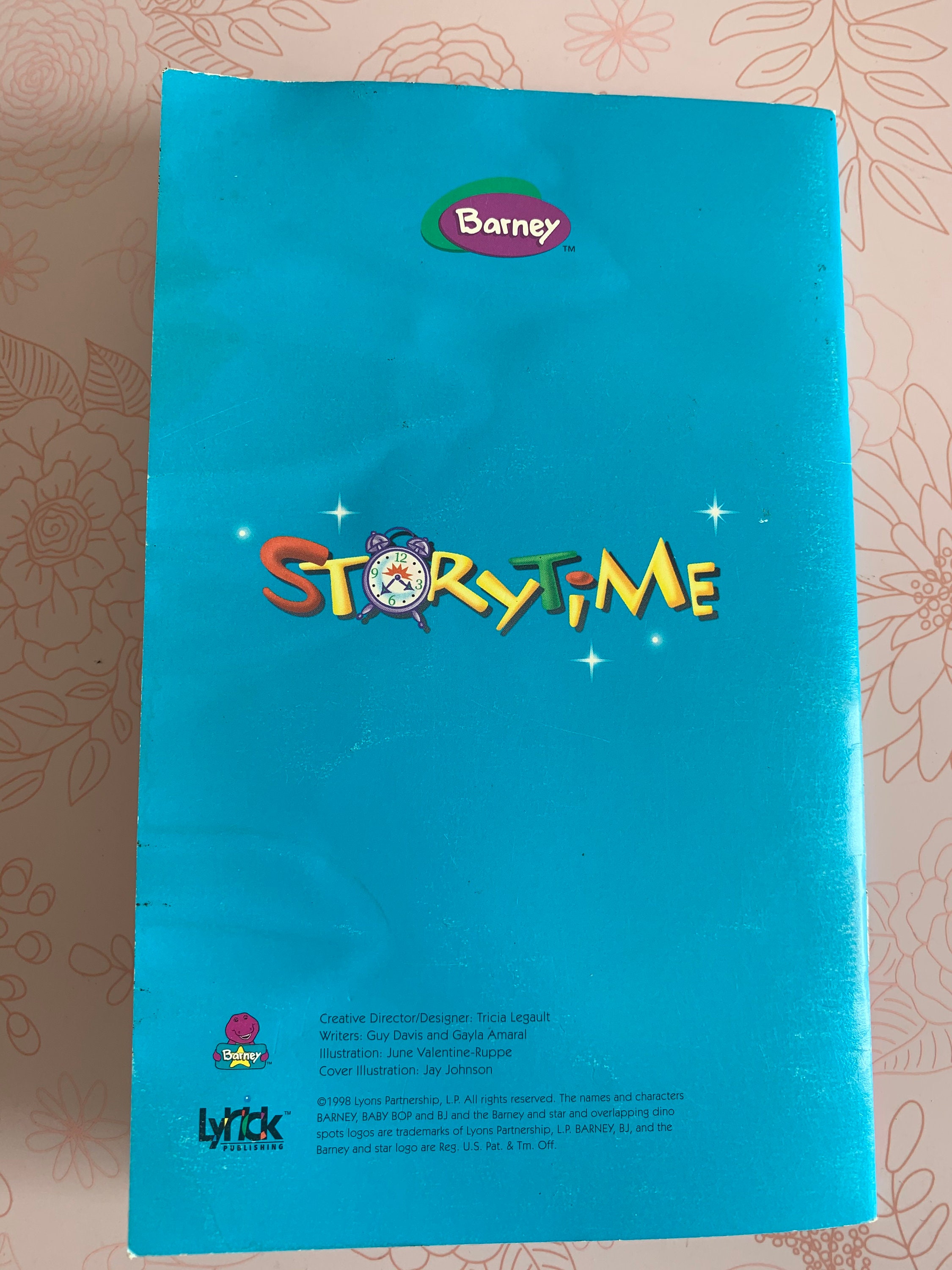 Storytime With Barney Barney Mini Coloring Book Barney - Etsy Finland