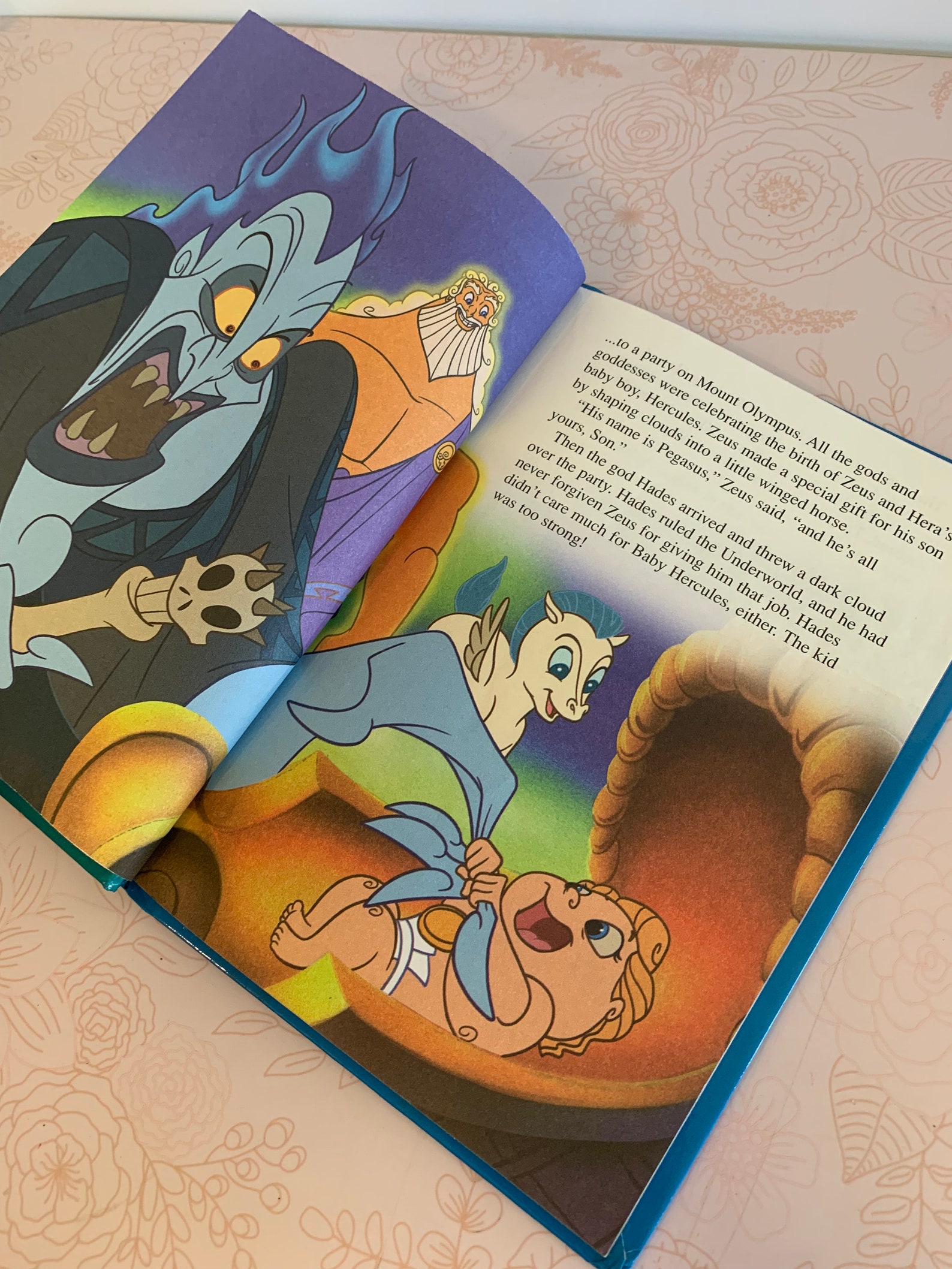 Vintage Disney Hercules Storybook, Hardback - Etsy