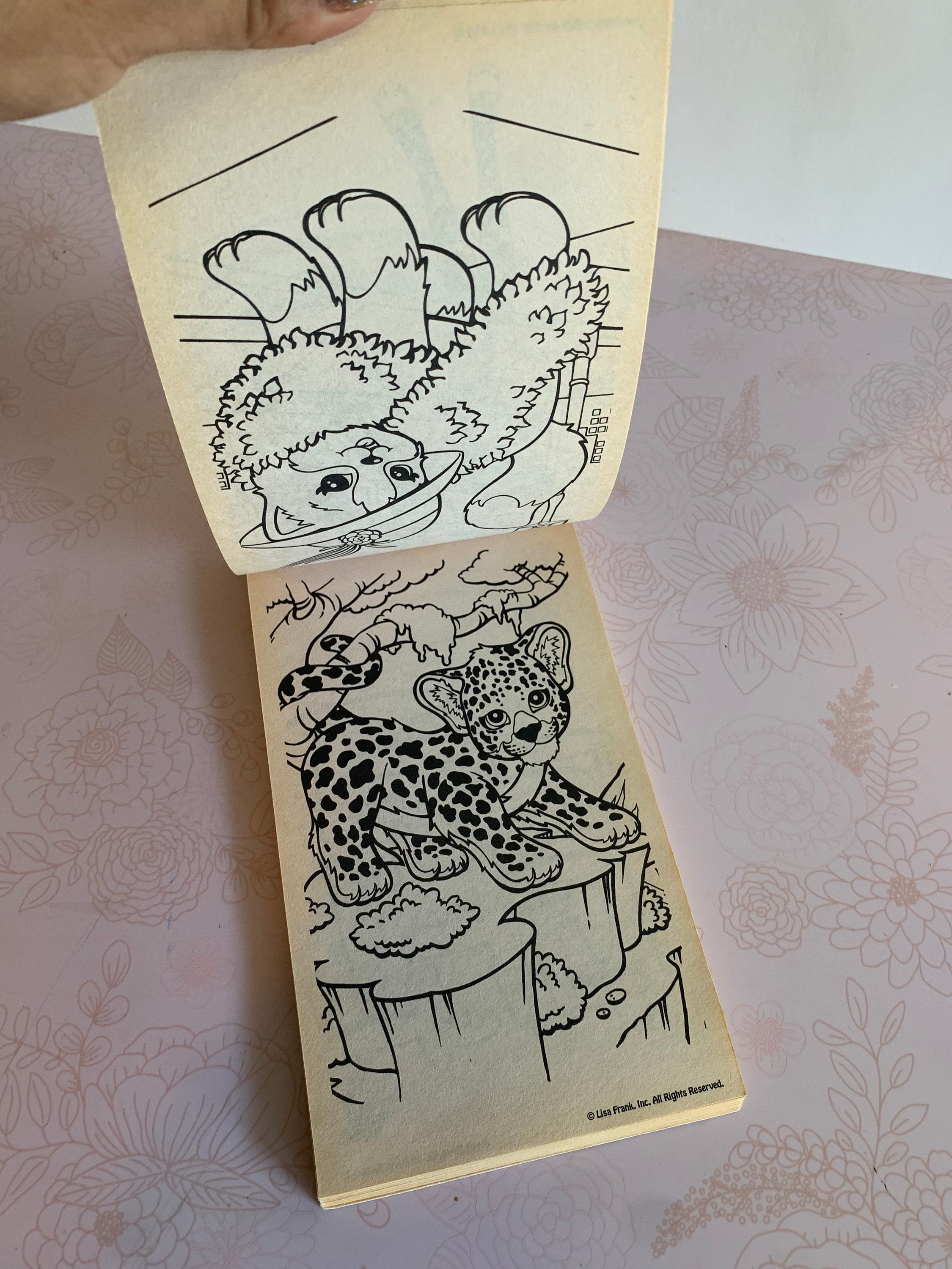 Lisa Frank Coloring Book Lisa Frank Coloring and Activity - Etsy