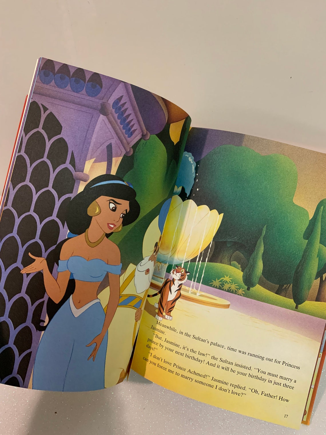 Vintage Disney's Aladdin book Disney Aladdin Disney | Etsy