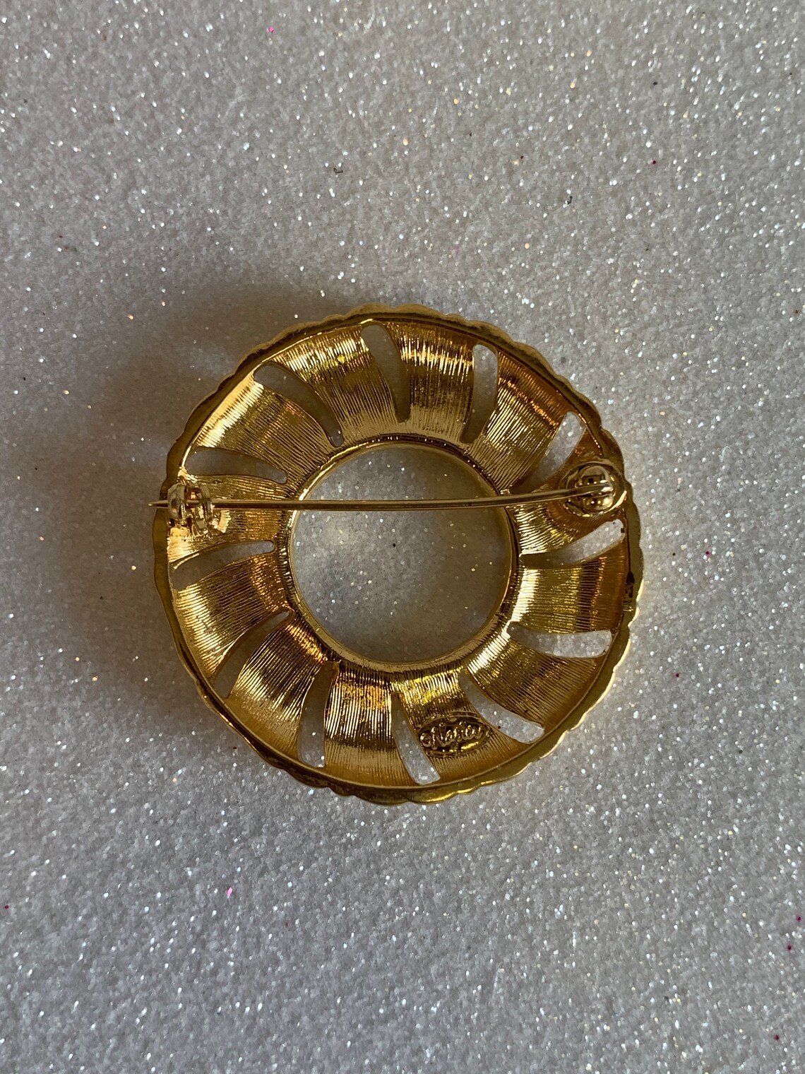 Vintage Napier Circle Brooch Napier Brooch Napier Pin - Etsy