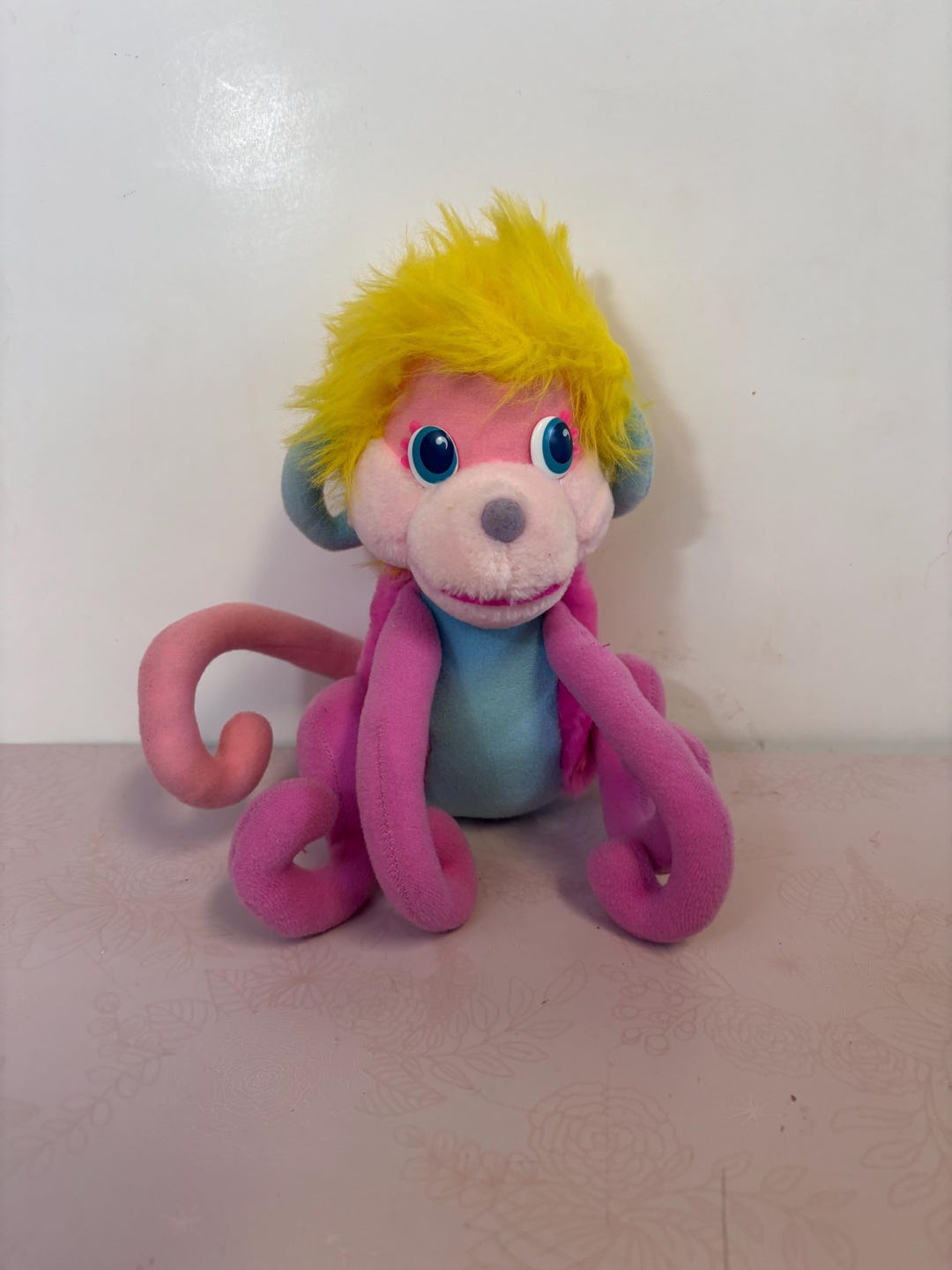 Vintage 1987 Mattel Hooks Monkey Plush - Etsy