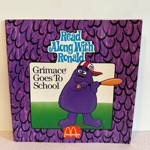Vintage Mcdonald's Book, Mcdonalds Story Book, 1989 Read Along With ...