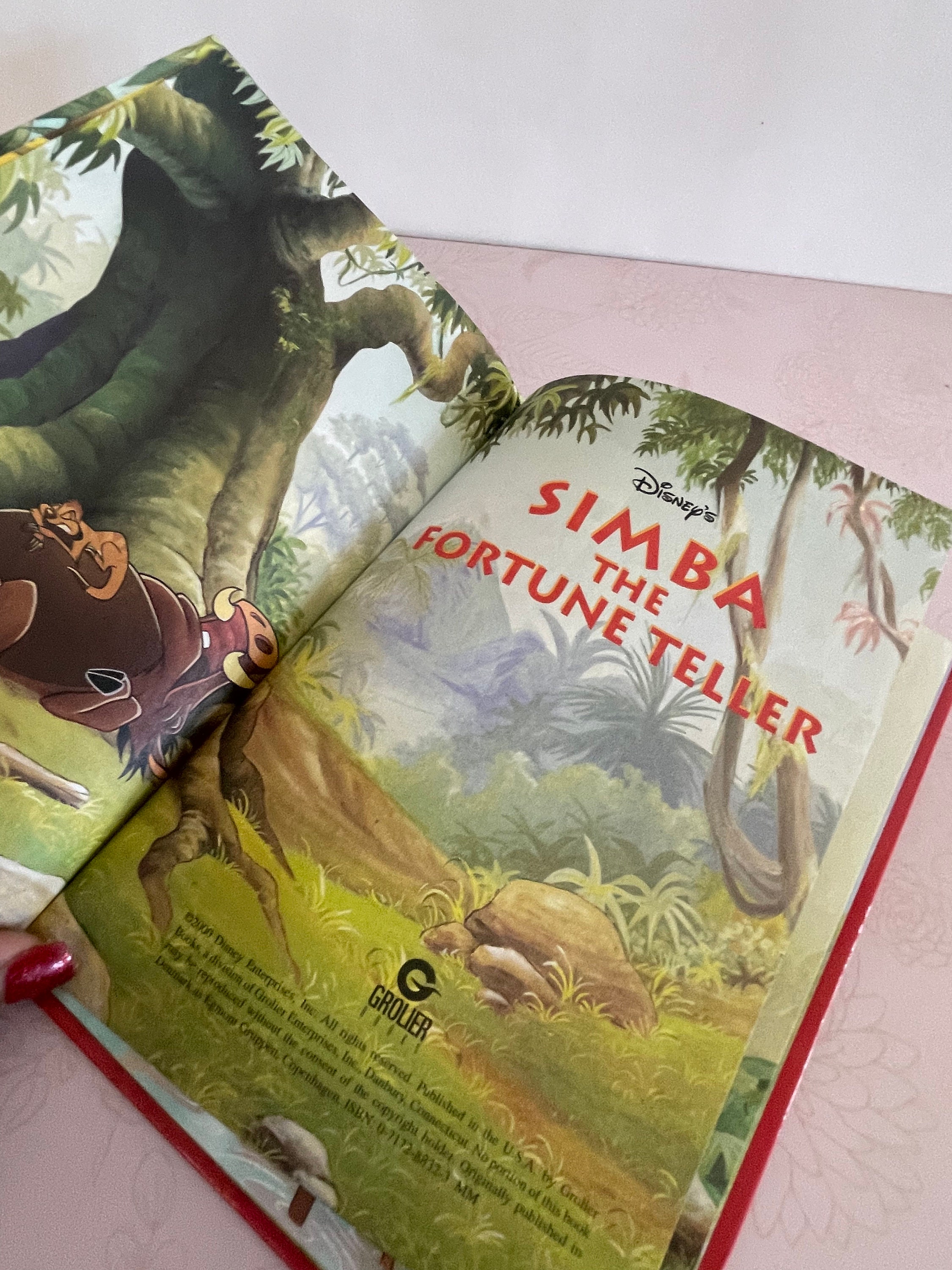 Vintage Walt Disney Storybook Disney Timon and Pumba Book - Etsy