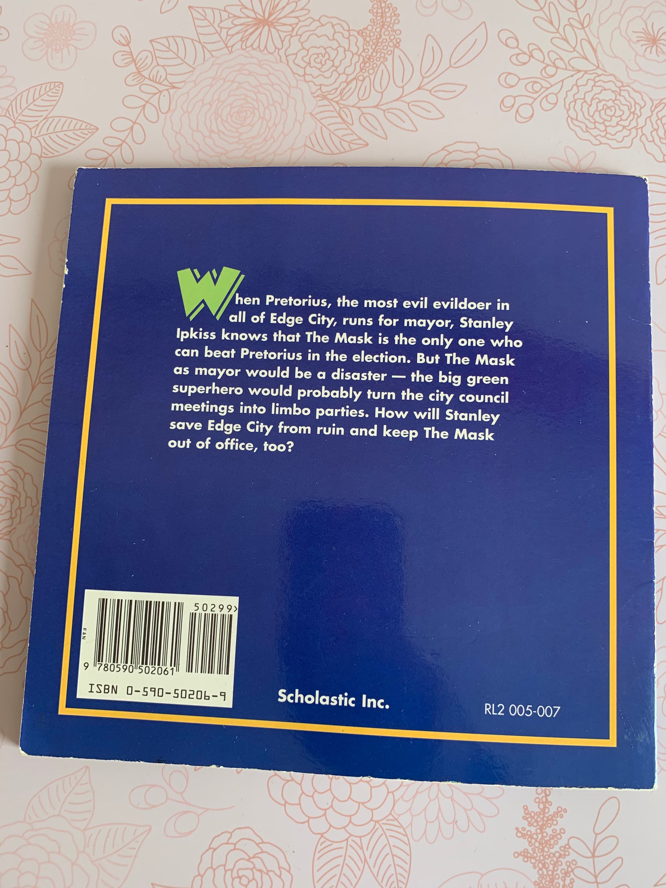 Vintage The Mask Book The Mask Animated Series Book The Mask | Etsy