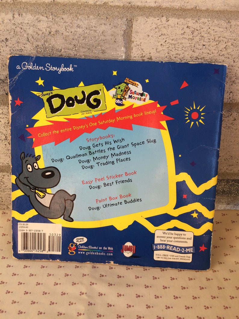 Disney Doug Trading Places Book Disney Doug Book Vintage 90s - Etsy
