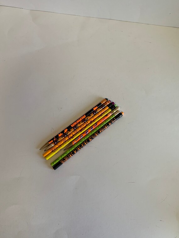 Vintage Halloween Pencils Vintage 90s Pencils Vintage - Etsy