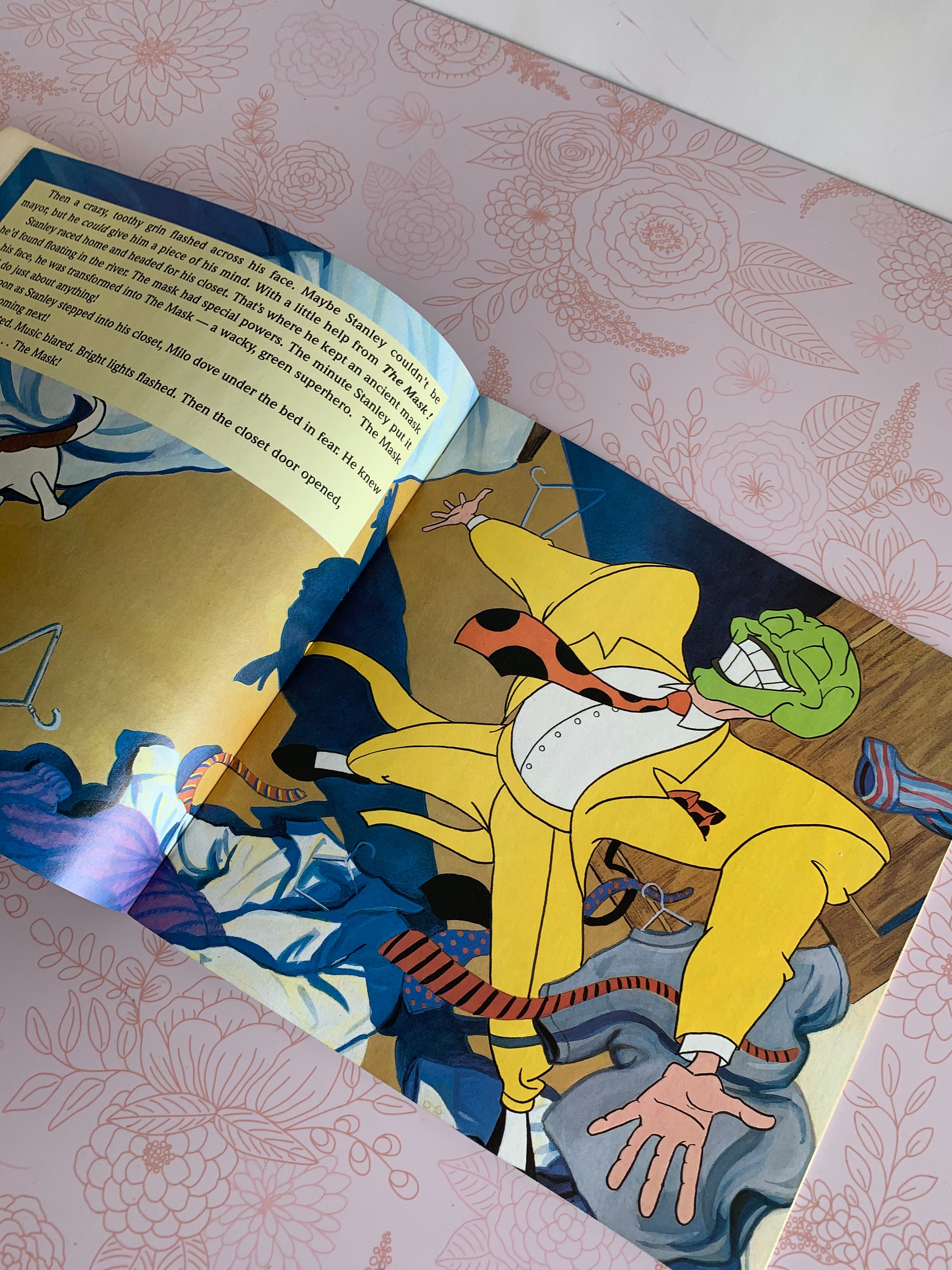 Vintage 90s the Mask 'for Mayor' Storybook - Etsy