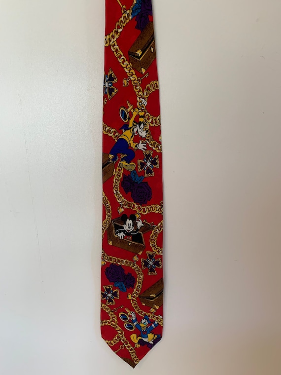 Vintage Mickey Mouse Neck tie, vintage Necktie, Goofy… - Gem