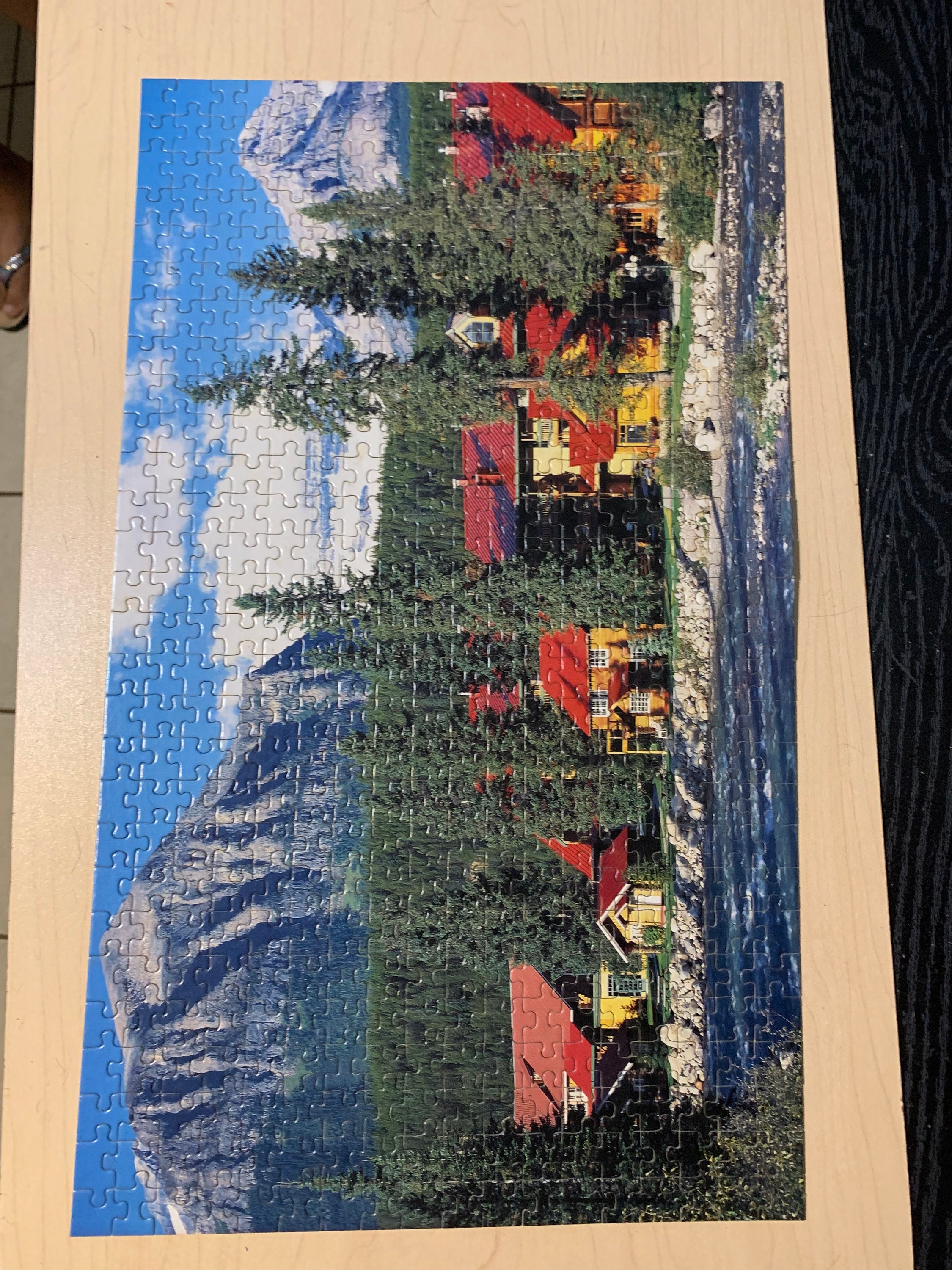 Canada Banff National Park Jigsaw Puzzle RoseArt Encore | Etsy