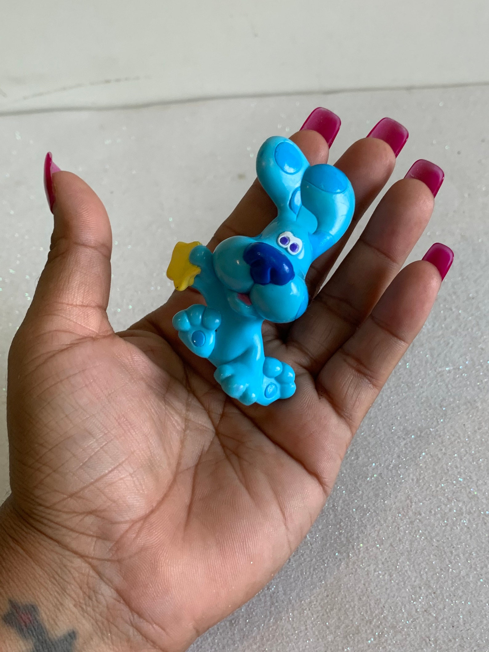 Blues Clues Figure Blues Clues Toy Figure Blues Clues Pvc - Etsy