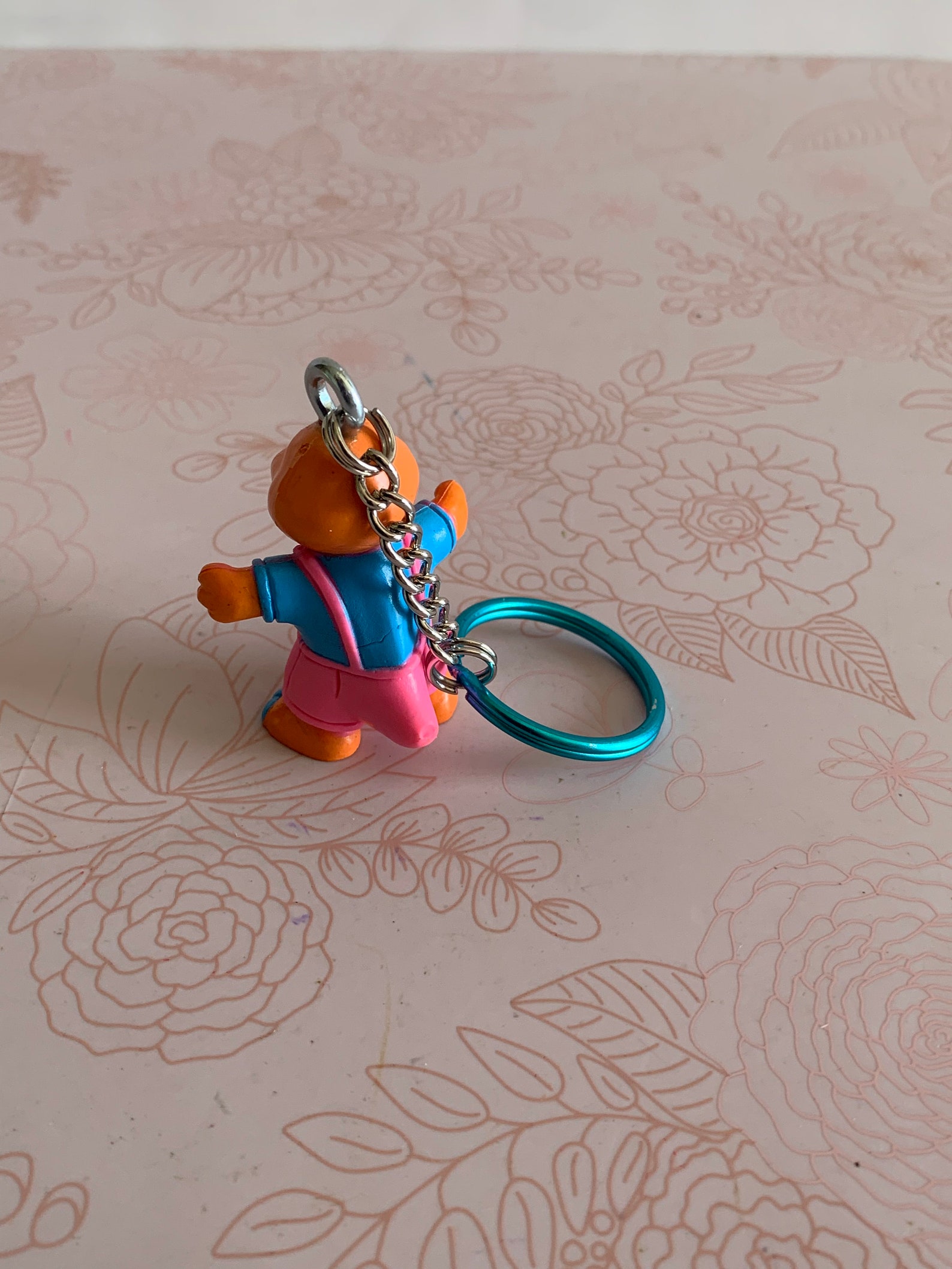 Handmade Keychain Vintage Soma Figure Keychain Clone Barney - Etsy